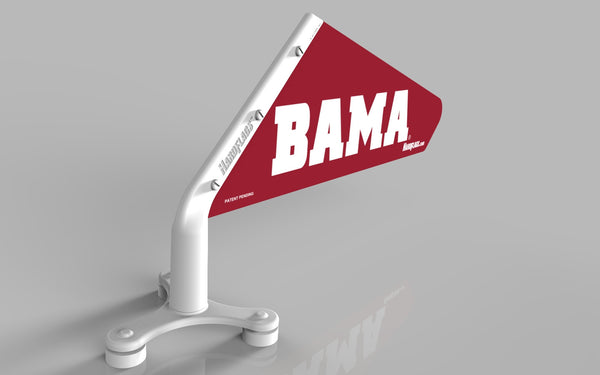 BAMA Crimson Car Flag, SKU:0103 – HardFlags